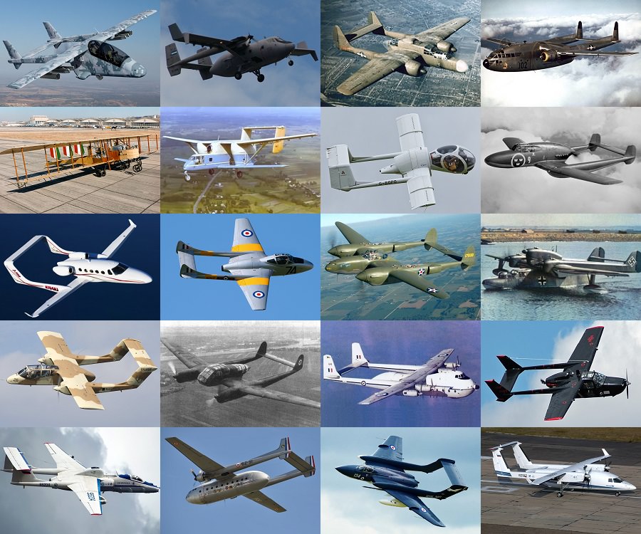 Click a Twin-boom Airplane Quiz - By alvir28