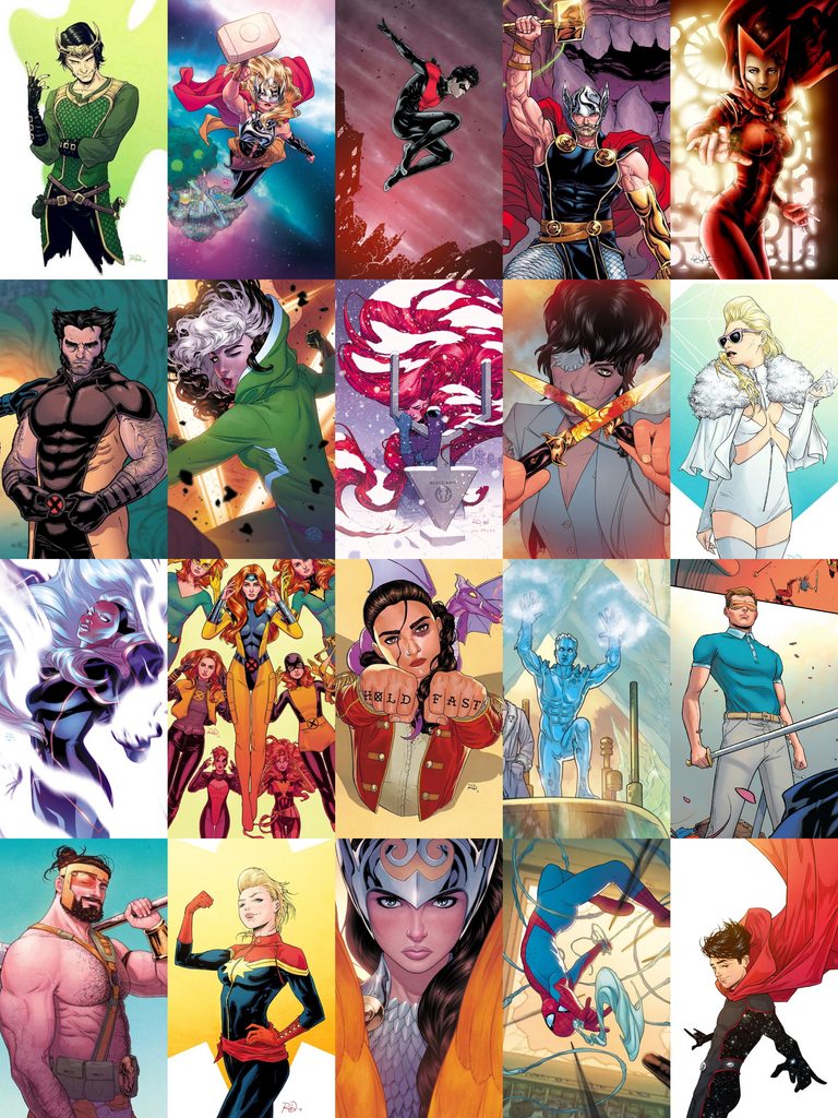 Comic Characters by Artist (Russell Dauterman) Quiz - By erinlee26