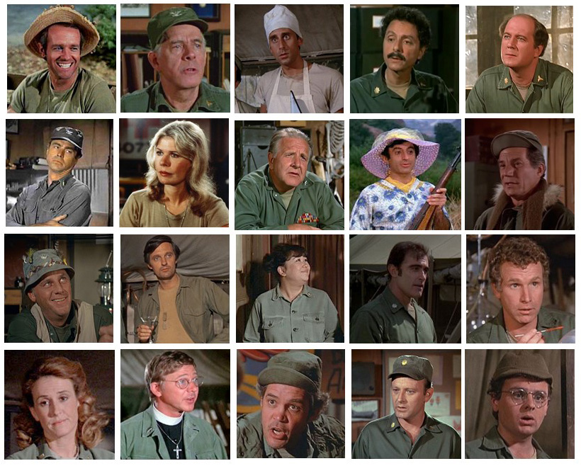 M*A*S*H: Character recognition Quiz - By biggs364
