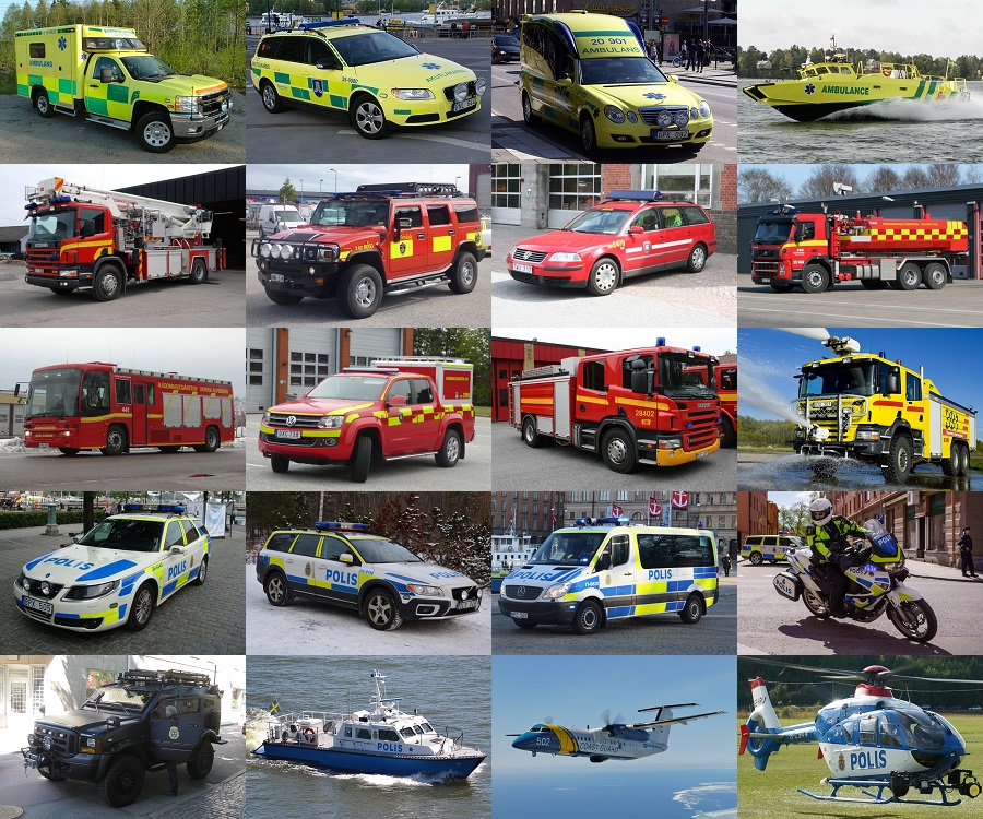 Find the Swedish Emergency Vehicles Quiz - By alvir28