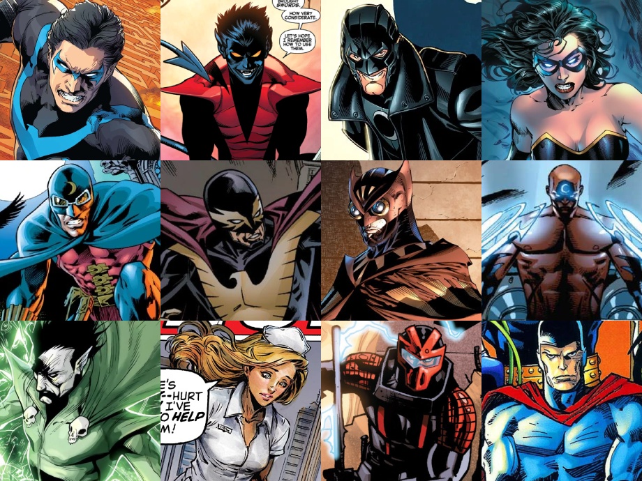 'Night' in Comic Book Names Quiz - By BorezU