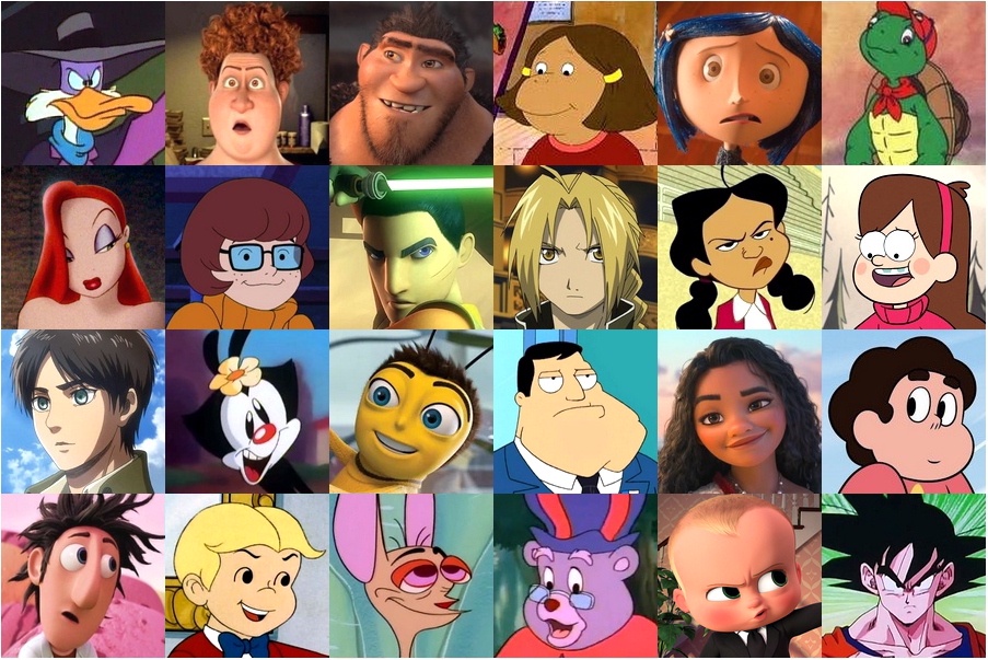 Cartoon Characters by First Names III Quiz - By zalkon2004