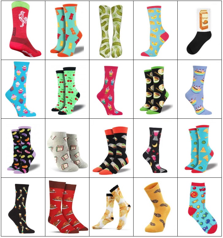 Food and Drink By Socks 3 Quiz - By JackDots