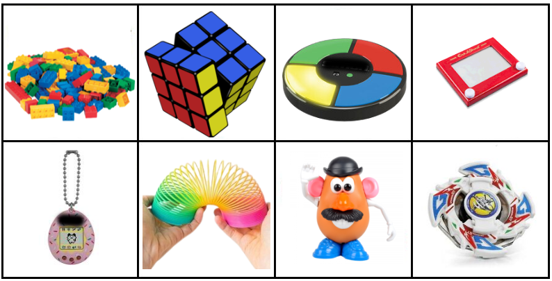 Great Eight: Toys Quiz - By johncenafan612