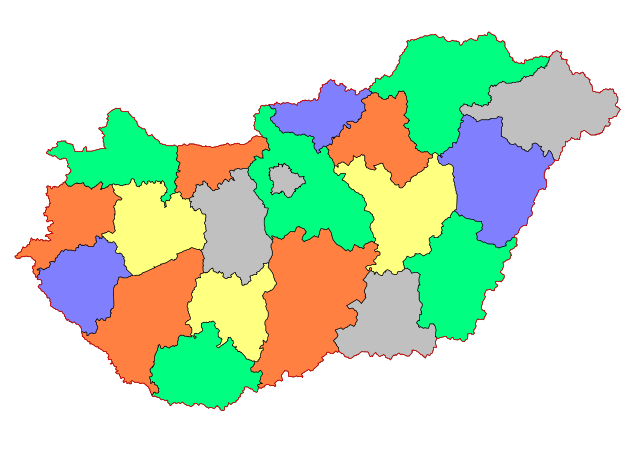 Counties and Municipality of Hungary Quiz - By tbone6272001