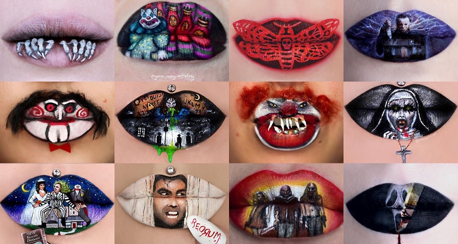 Scary Movie by Lip Art Quiz - By KStericker