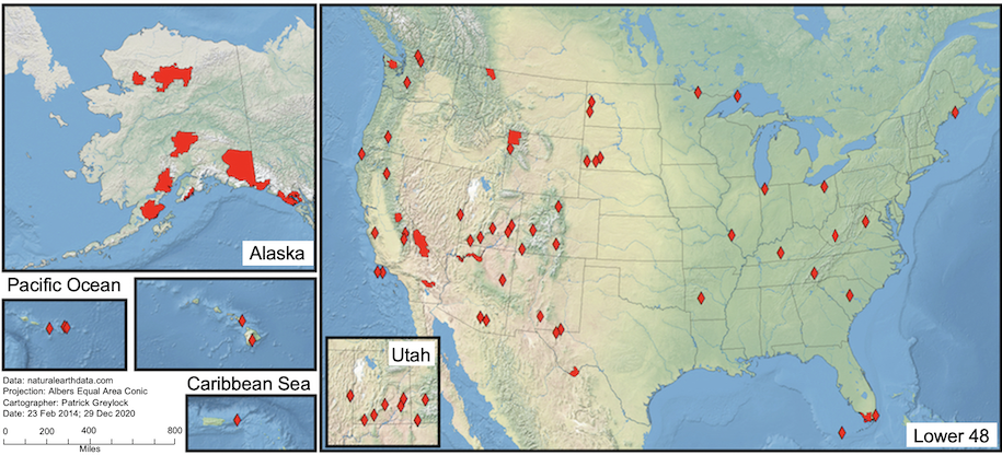 Find the US National Parks Quiz - By Patrick_Greylock