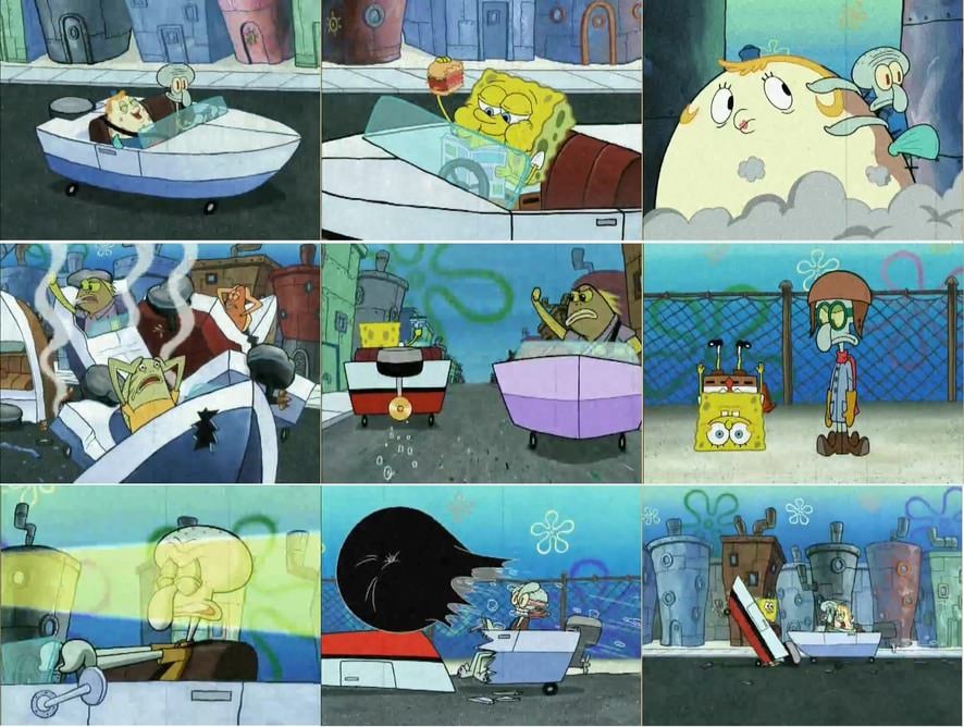 Spongebob Squarepants: Boat Smarts Scene In Order Quiz - By servasyuzfairly