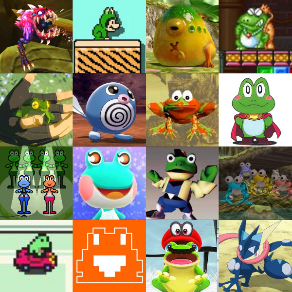 Frogs of Nintendo Quiz - By Ehhhhhh