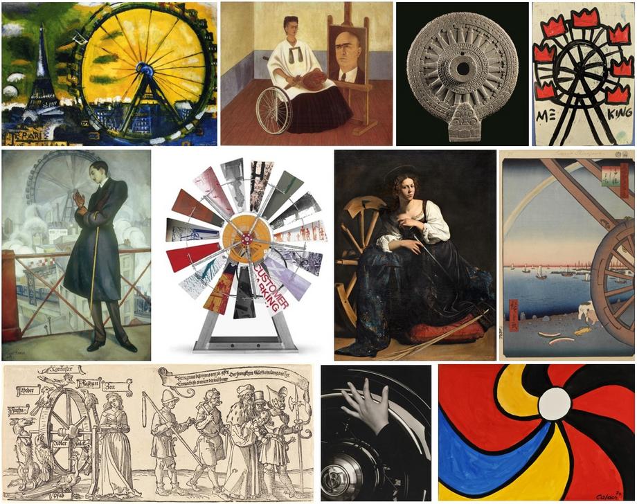 Famous Art - Wheels Quiz - By hazelnuts