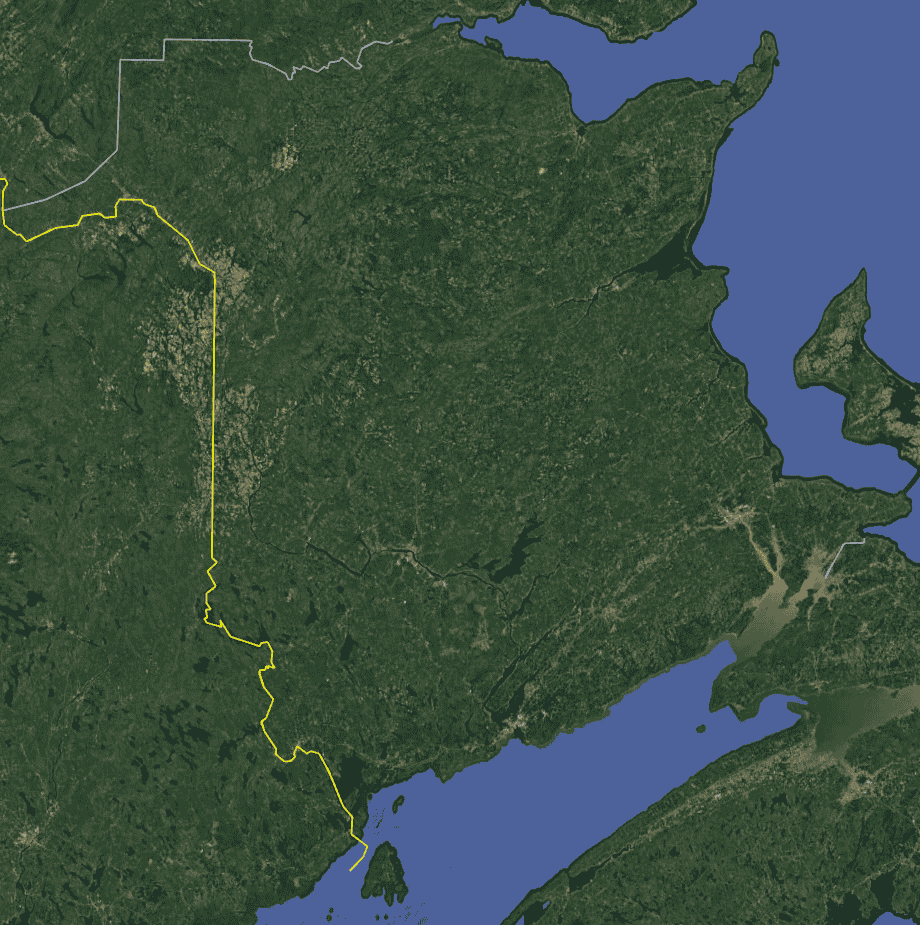 New Brunswick Physical Geography Quiz - By eldwod