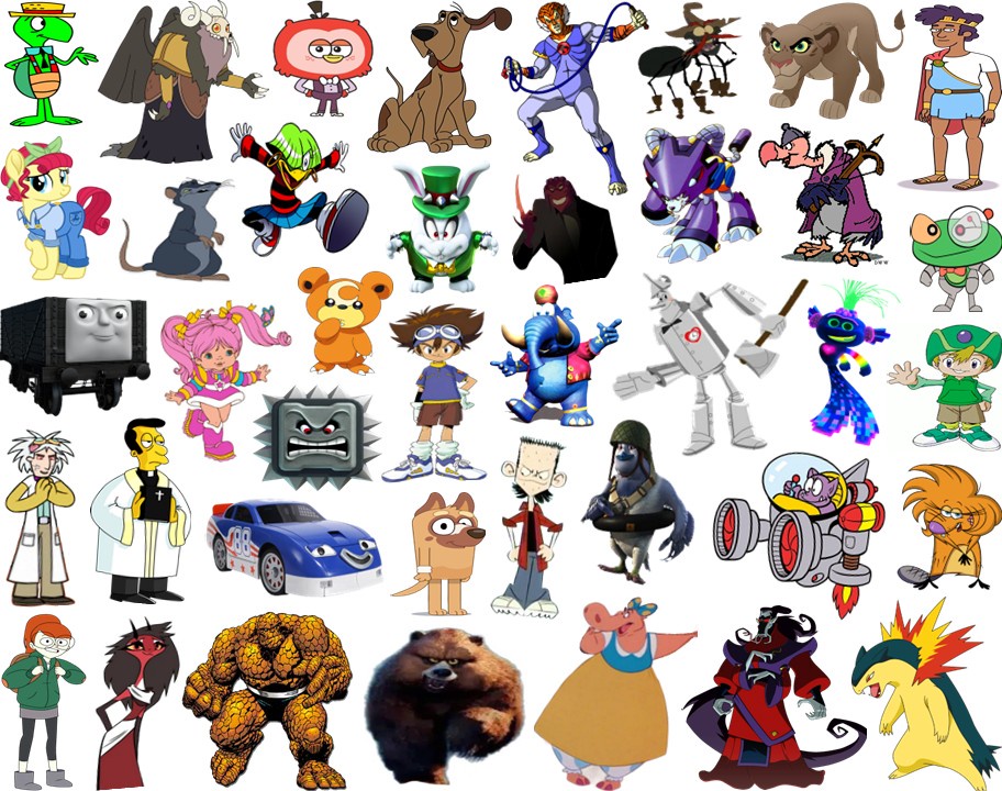 Click the 'T' Cartoon Characters VI Quiz - By ddd62291