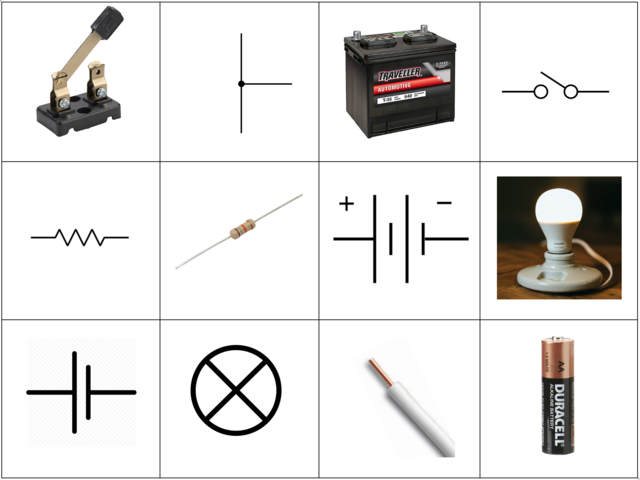 Electrical Components Quiz - By msjpozderac36