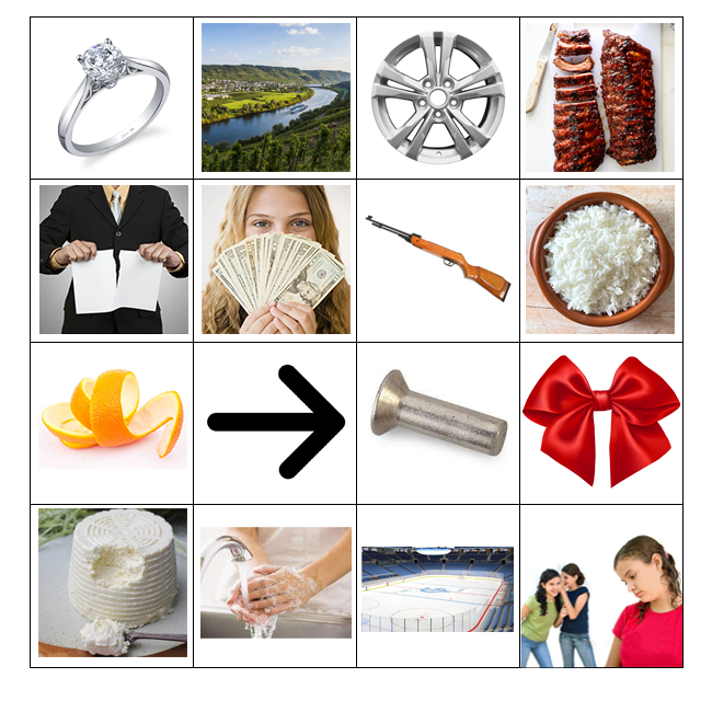 Words That Begin With 'Ri' Picture Click Quiz - By johncenafan612