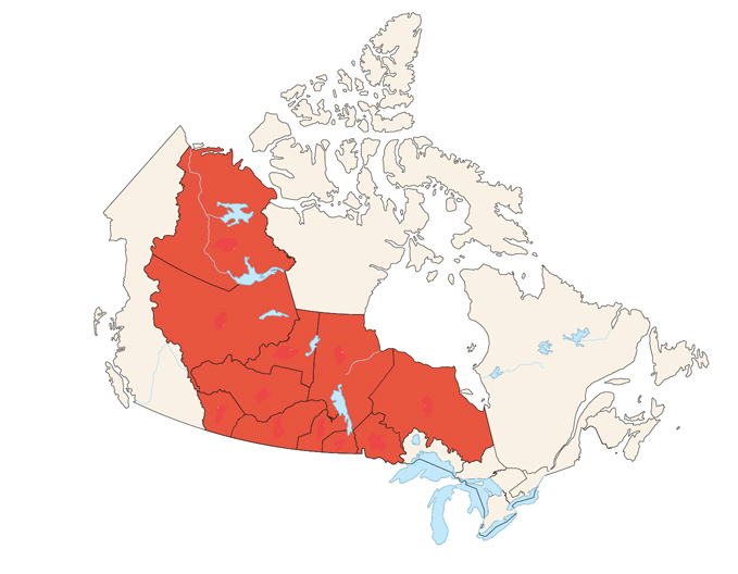 Find The Canadian Numbered Treaties Quiz - By KirbyJotaro