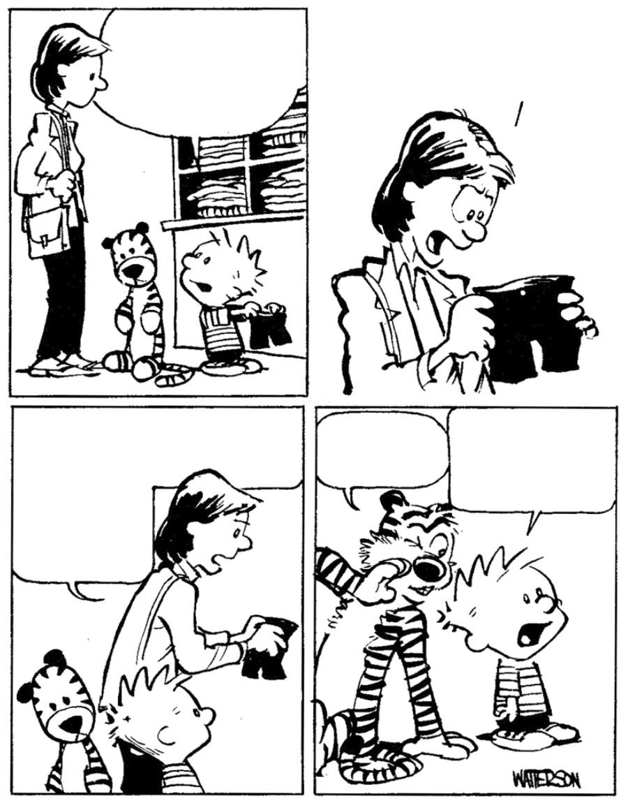 Comic Click: Expensive Pants (C&H) Quiz - By sparkblip