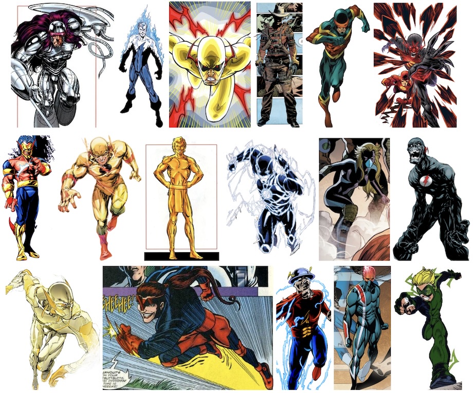Similar Superpowers: Speedy Villains! Quiz - By egon14