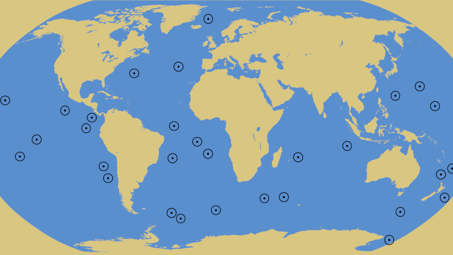 Find the Isolated Islands and Archipelagos on a map Quiz - By ...