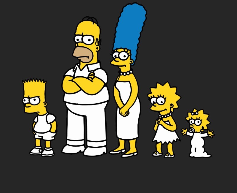 The Simpsons Names Of The Family