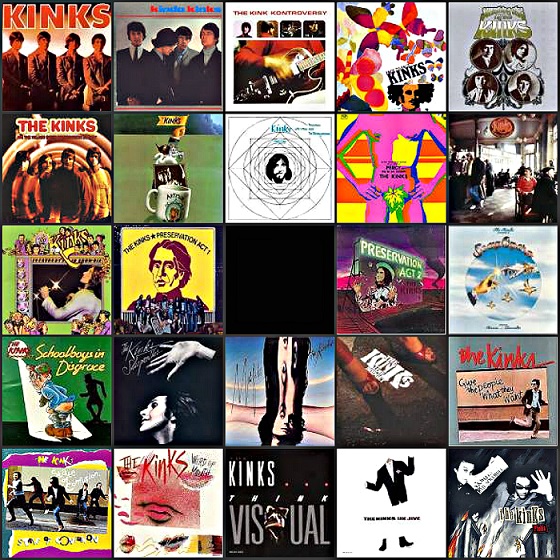 Kinks Albums by Opening Songs Picture Quiz - By notsofasto