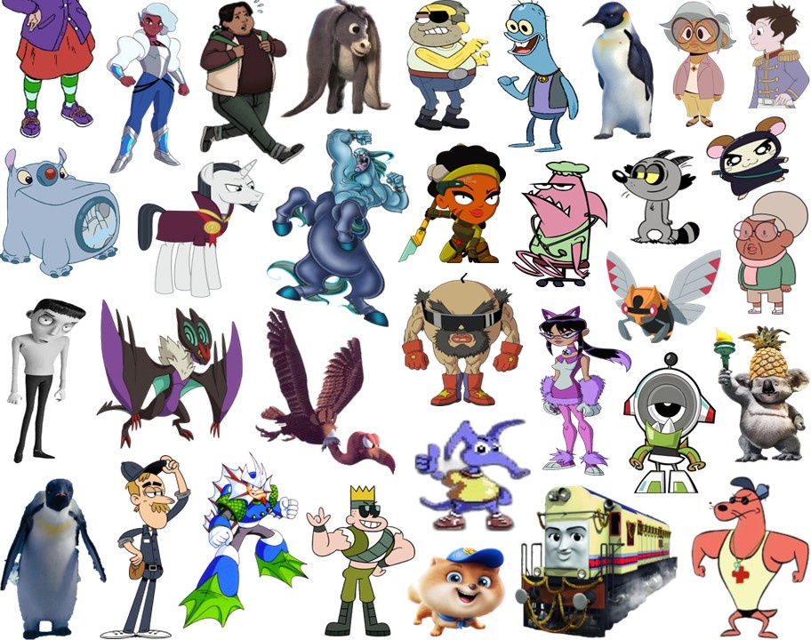 Click the 'N' Cartoon Characters VI Quiz - By ddd62291