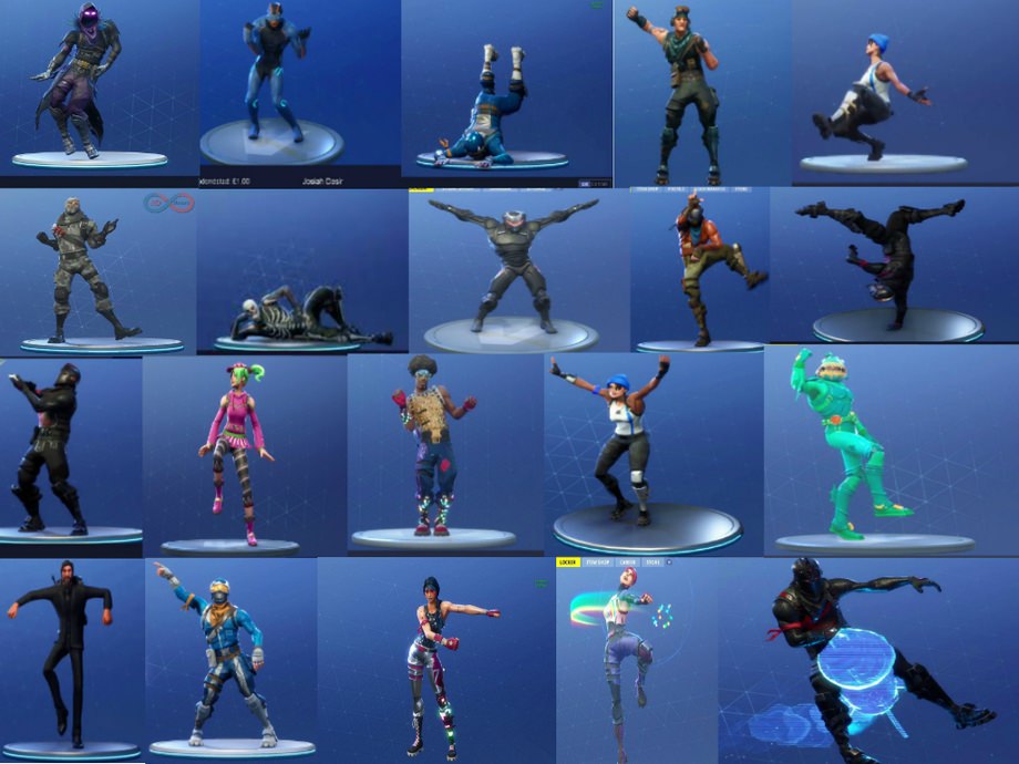 Fortnite Dance Picture Click Quiz - By oregonisamazing
