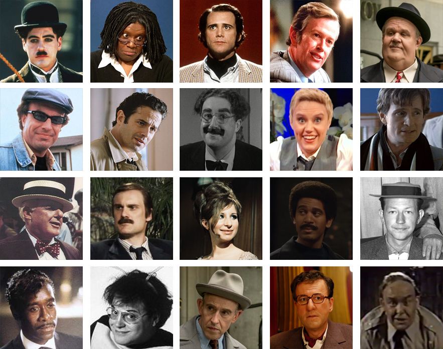 Comedians by Fictional Portrayal Quiz - By aglick