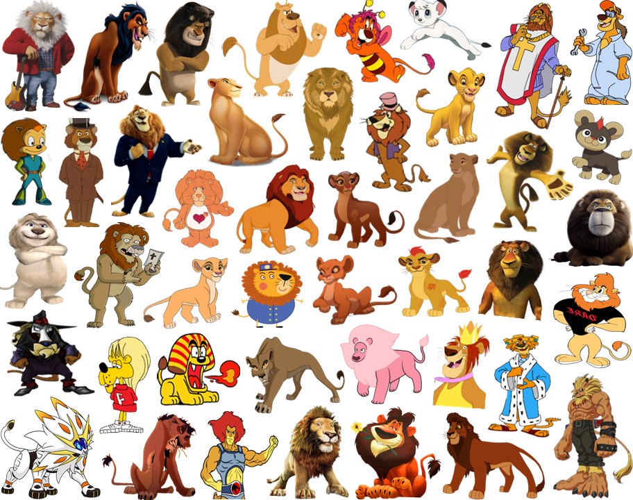 Click the Many Cartoon Lions Quiz - By ddd62291