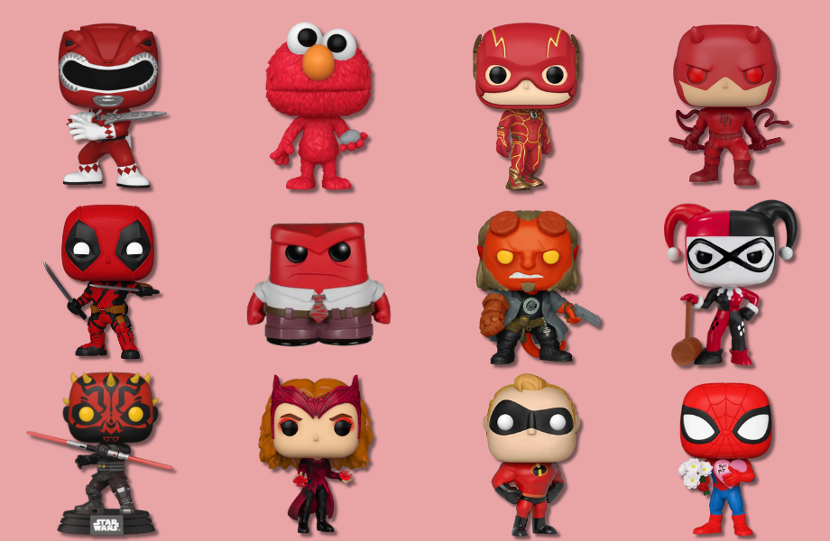 Funko Match: Red Characters Quiz - By ima697393