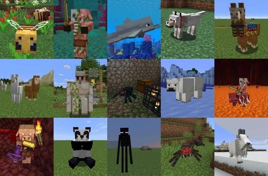 Click the Minecraft Neutral Mobs Quiz - By jimbaz