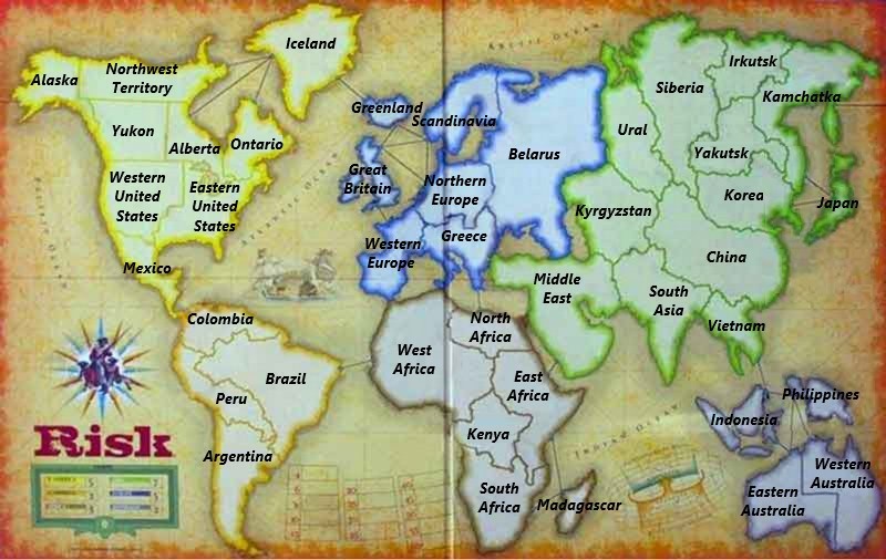 Fix the Risk Map Quiz - By GeoEarthling