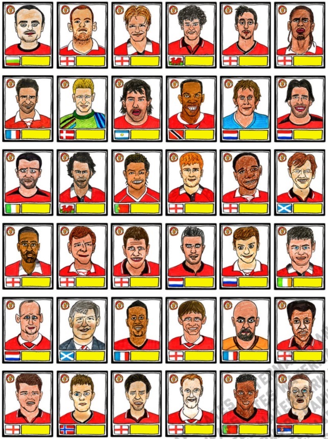 Badly Drawn Football Stickers: Red Devils Edition Quiz - By Noldeh