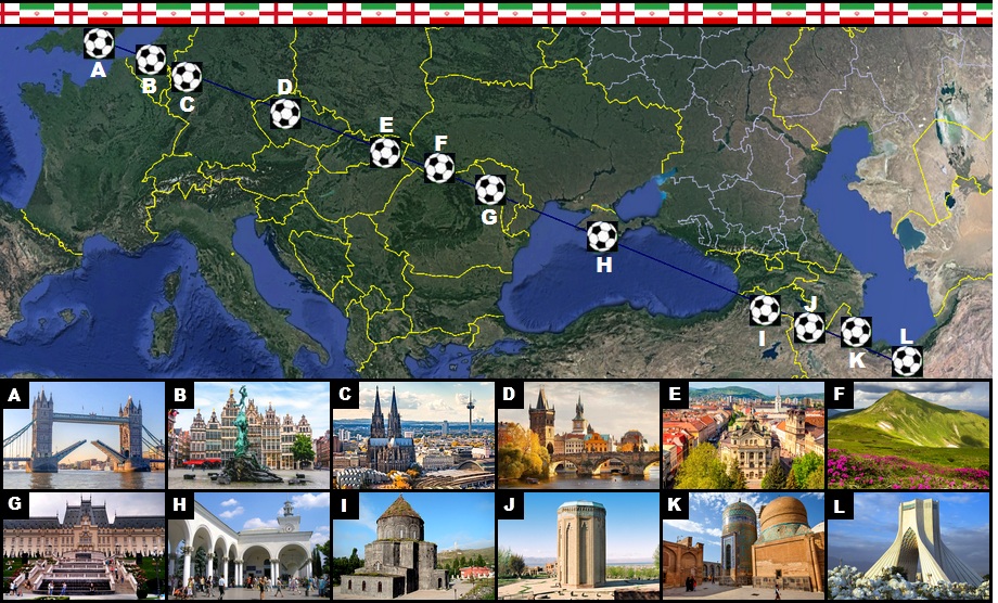 Between London and Tehran Quiz - By xyz_