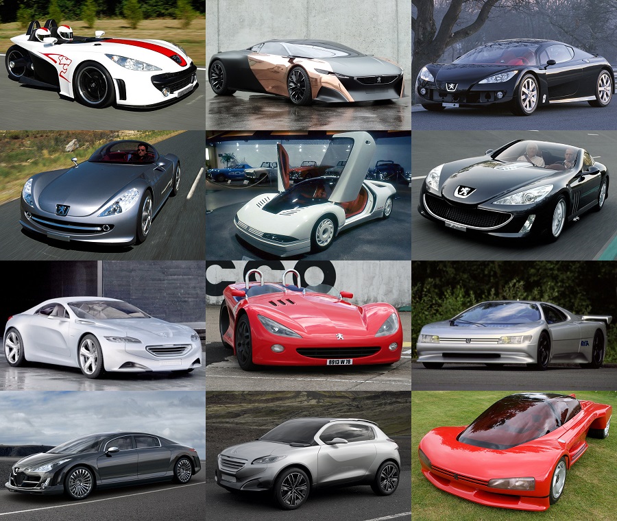 Find the Peugeot Concept Cars Quiz - By alvir28