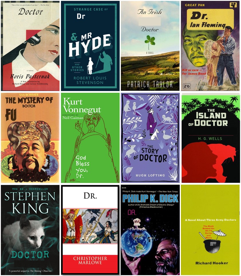 Books with 'Doctor' in the Title Quiz - By hazelnuts