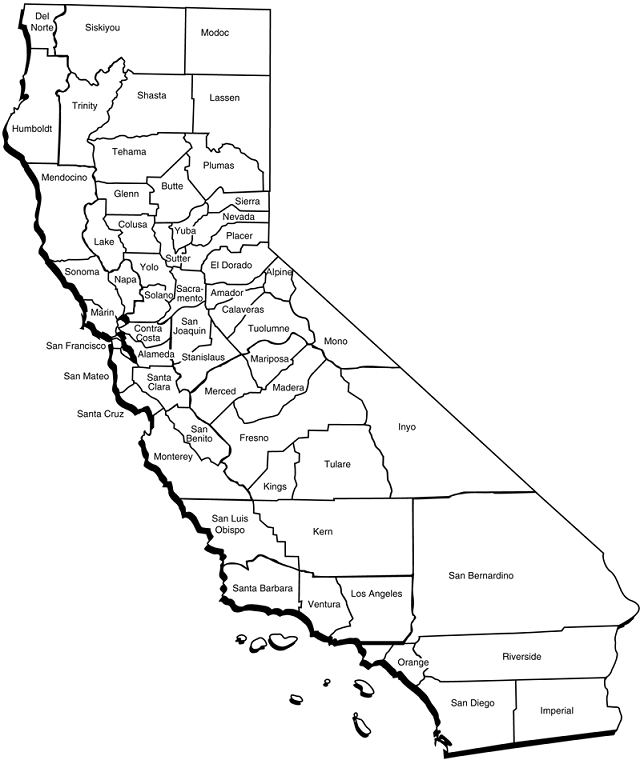 Original Counties of California (Picture Click) Quiz - By darkgreen_orange