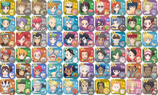 Pokemon Masters Characters by Icon I Quiz - By VeritasUnae