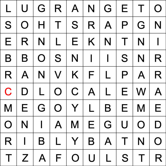 Letter Grid: Slytherins Quiz - By Slinenfest