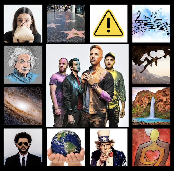 Coldplay Songs Picture Click Quiz - By jlamp104