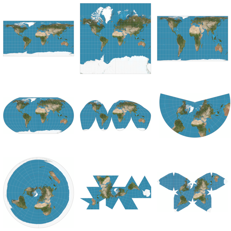 Map Projection Picture Click Quiz - By The_LEGO_Nerd