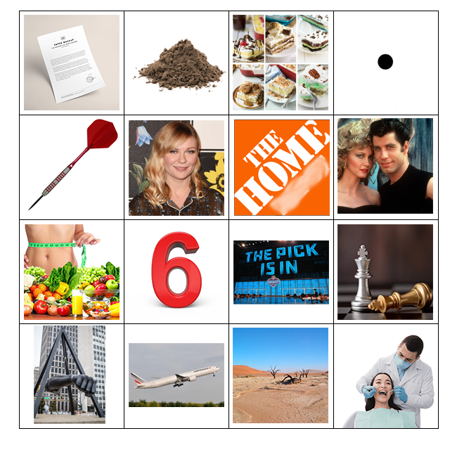 'D___T' Picture Click Quiz - By johncenafan612