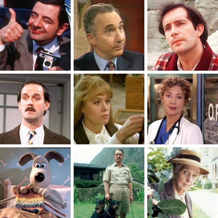 9 Fictional British Characters (TV) II. Quiz - By Pilgab