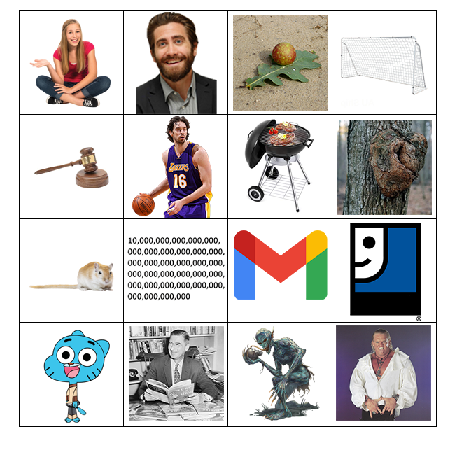 'G___L' Picture Click Quiz - By johncenafan612