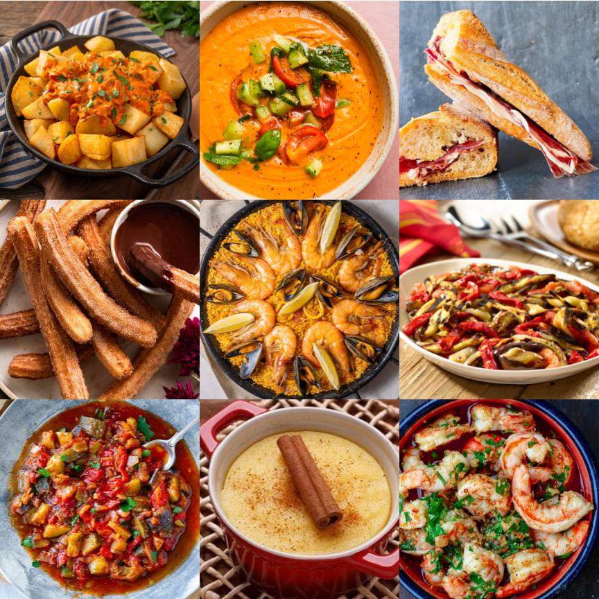 9 in 30: Spanish Food Quiz - By CooCooCachoo