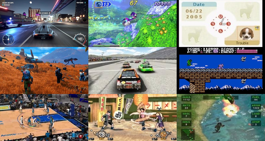 Click the 'N' Video Games Quiz - By jelroy