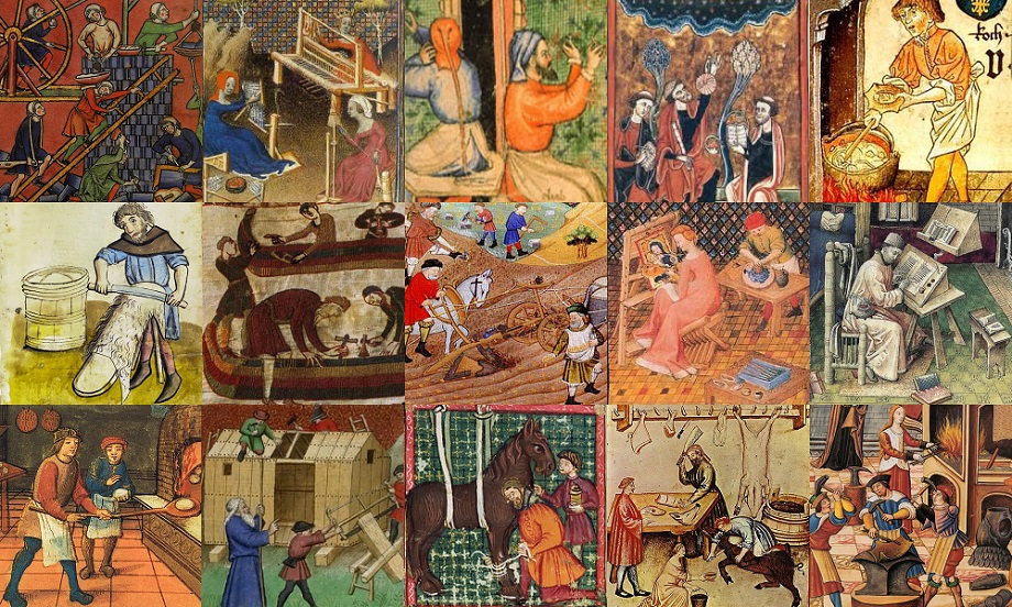 Medieval Occupations Picture Click Quiz - By CaiustheTall