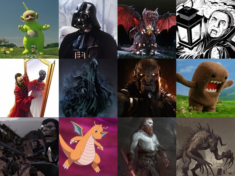 Fictional Monster Letter D Blitz Quiz - By Flick