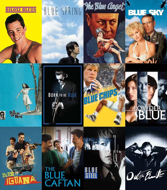 Lesser Known 'Blue' Movies by Plot Quiz - By beastbros1234