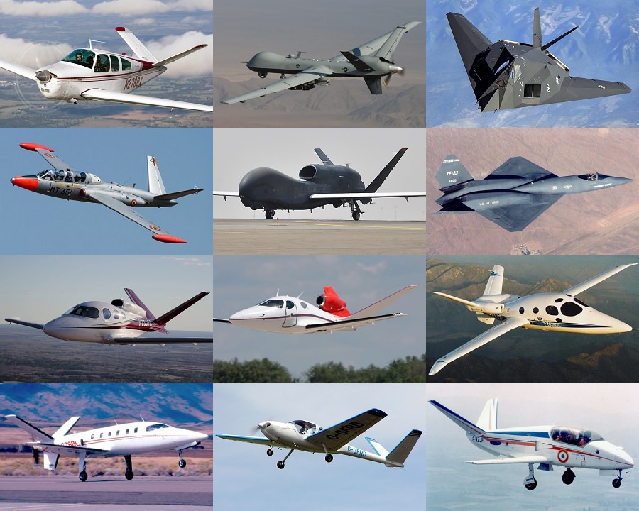 Click a V-tail Airplane Quiz - By alvir28