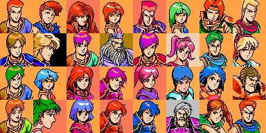 Fire Emblem Gaiden - Character Portraits Quiz - By CancerTurtle